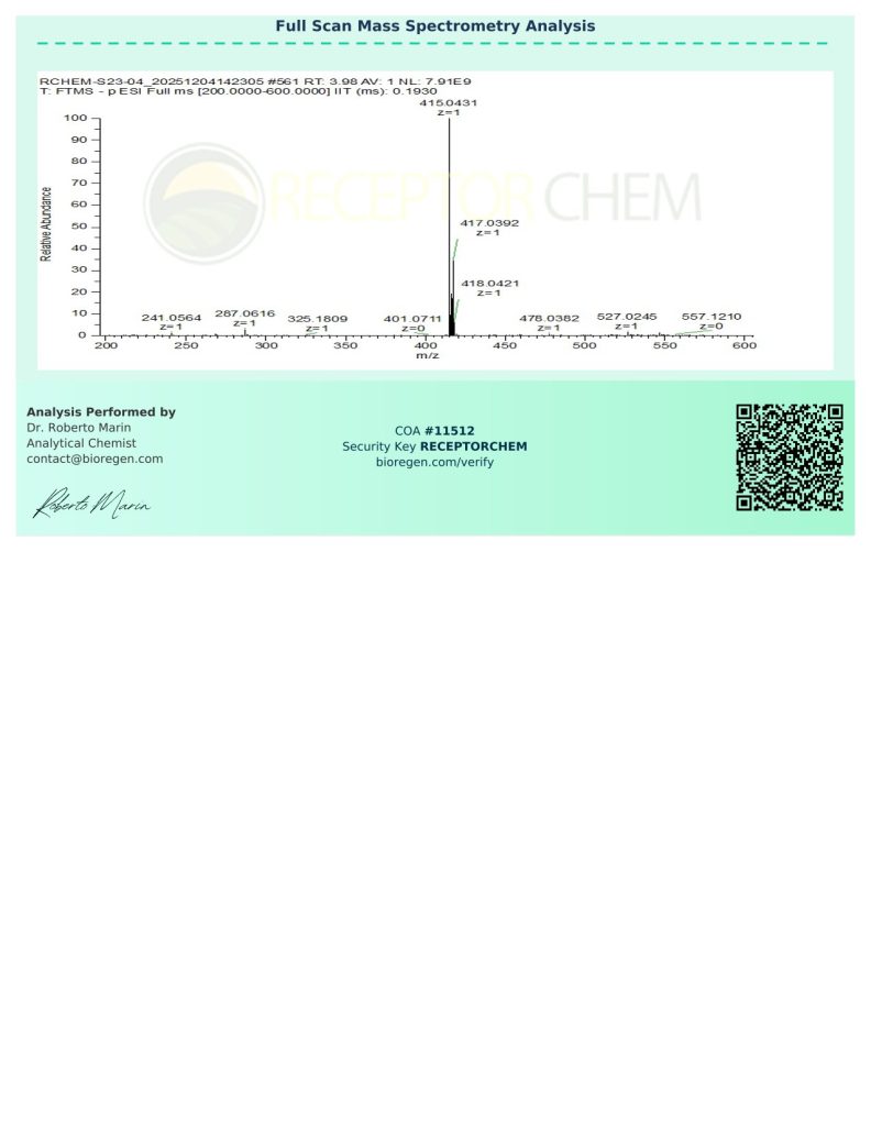 S-23 - Receptor Chem - Buy S23 UK EU USA | 99% Pure SARMs